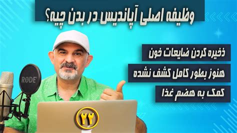 وظیفه اصلی آپاندیس در بدن چیه؟ Youtube