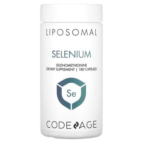 Codeage Liposomal Selenium 180 Capsules