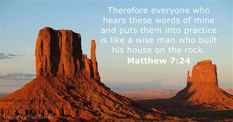 Matthew 7 24 Bible Verse