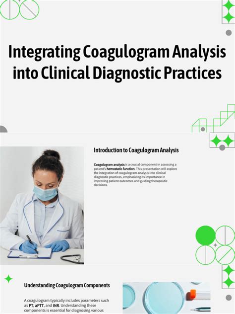 Slidesgo Integrating Coagulogram Analysis Into Clinical Diagnostic