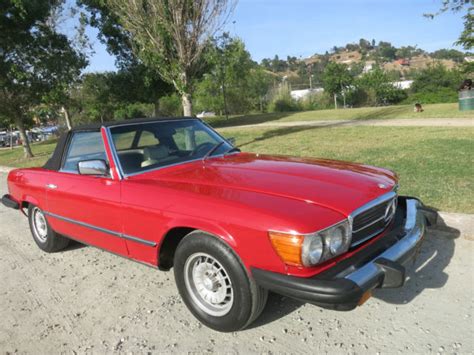 1975 Mercedes Benz Sl 450 Convertible Classic Mercedes Benz Sl Class