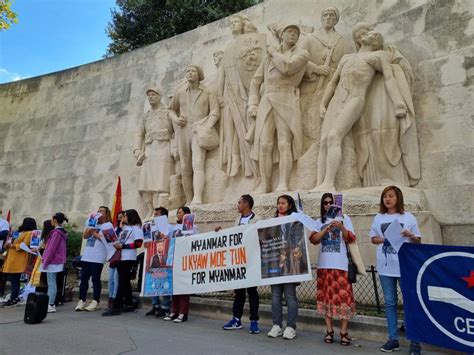 ပြင်သစ်နိုင်ငံ ပါရီမြို့တွင် ကုလသမဂ္ဂသံအမတ်ကြီး ဦးကျော်မိုးထွန်းကို ဆက