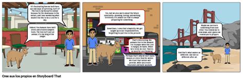 Comic Exploring Verb Tenses Storyboard By 60e67d86
