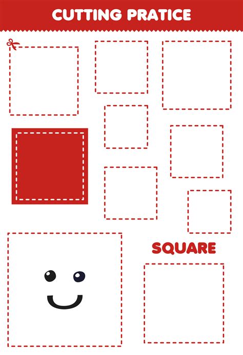 Square Shape Printable