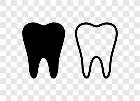 Human Tooth Shape For Health And Medicine 36274838 Vector Art At Vecteezy