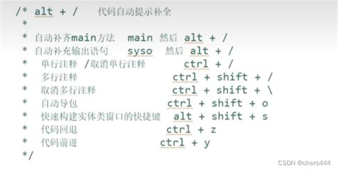 Eclipse常用的快捷键 Csdn博客