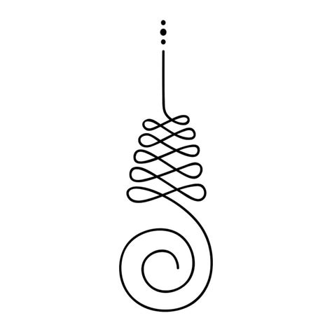 Unalome Meaning And Symbolism With Images Symbol Sage Unalome