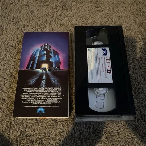 The Keep 1989 Paramount Horror Vhs Minty Condition Includes Protective