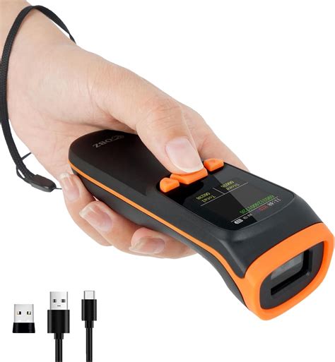 Lettore Codice A Barre Wireless Qr 2d 1d Con Schermo Obz Lettore