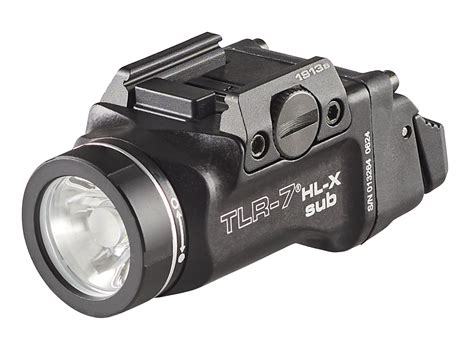 Streamlight 69505 Tlr 7 Hl X Sub Usb 1000 Lumen Rechargeable Rail