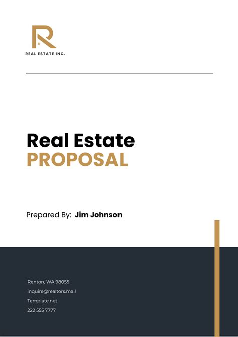 Free Real Estate Profile Template Edit Online And Download