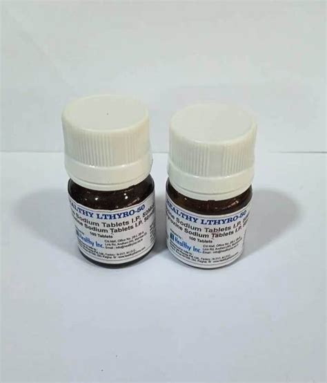 Thyroxine Sodium Tablets 25 Mcg Thyrox 25 At ₹ 1540box Thyronorm