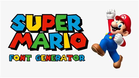 Super Mario Font Generator Download Free Mario Text Design Work Life