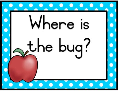 Bug Classroom Theme Juffrou Met Hart