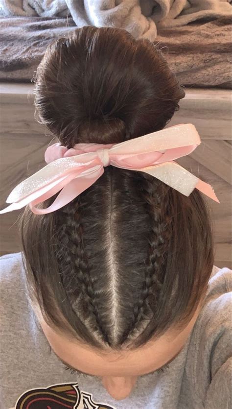 Gymnastics Hair Buns At Oliver Wolff Blog
