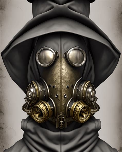 Gas Mask Character