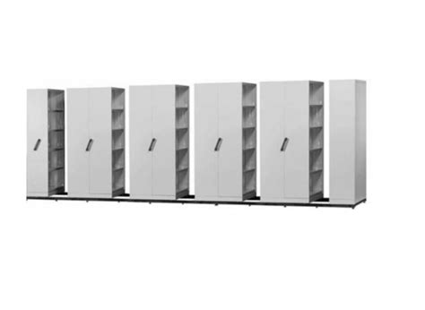 10 Bays Mobile Steel Compactor With Dual Purpose Shelves Kl Ips 117