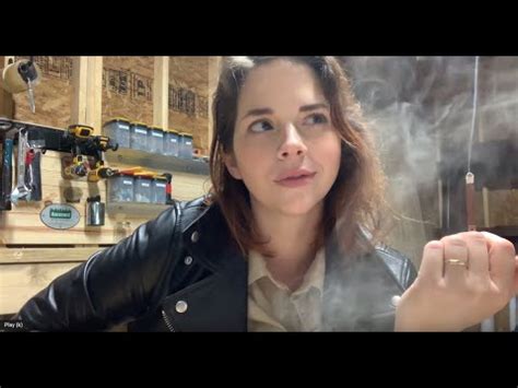 Asmr Smoking Cigarettes And Cigars In A Leather Jacket And Leather