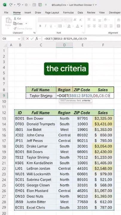 Best 13 Dget Function In Excel How To Extract A Single Value From A