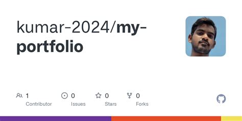 Github Kumar 2024my Portfolio