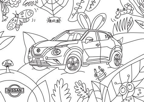 Nissan Coloring Pages Coloring Nation