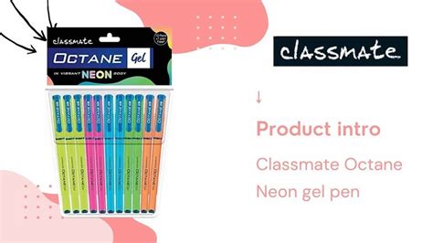 Multicolor Plastic Classmate Octane Gel Pen At ₹ 67piece In Mysore