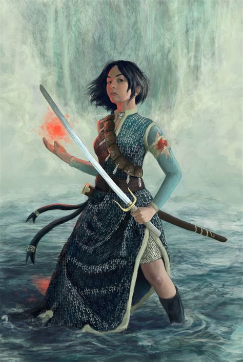 Ashley Hankins Illustration Sabriel
