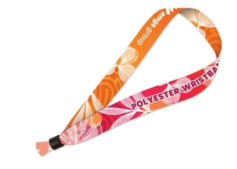 Custom Fabric Wristbands Sublimation Amgs Group