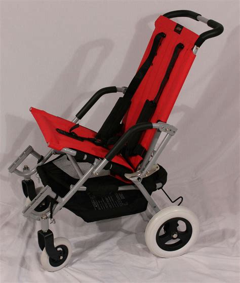 Buy New Red Special Needs 16 18 In Wheelchair Stroller 150 Lbs With