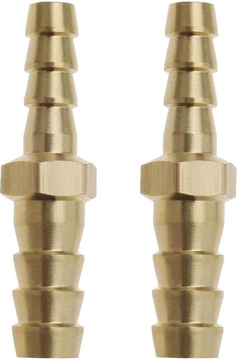 Allecto Connector Voor Slang Fittingen Messing Staart Verminderen Plug Reducer Bol