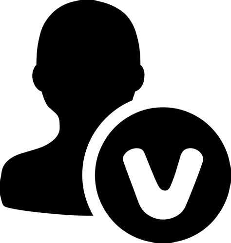 User Authentication Icon At Collection Of User
