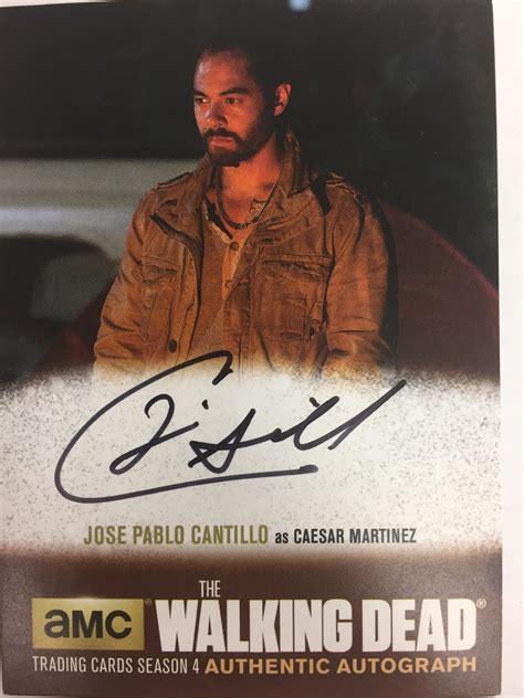Jose Cantillo Walking Dead Jose Pablo Cantillo The Walking Dead Caesar