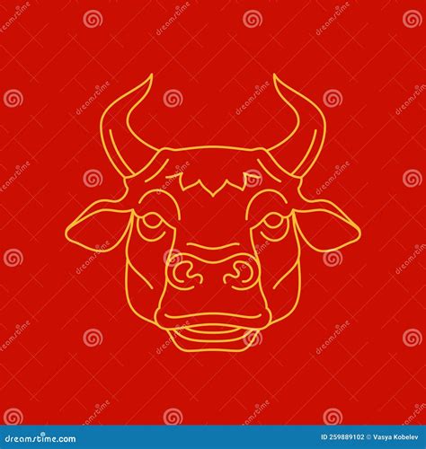 The Head Of The Horned Monster Is Smiling Cutely Doodle Icon Image Kawaii Cartoon Vector