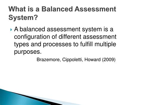 Ppt Where Are We Going Building A Common Understanding Of Balanced
