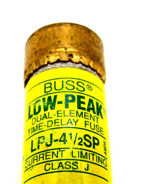 New Lot Of 4 Bussmann Lpj 4 1 2sp Fuses Lpj412sp Sb Industrial Supply