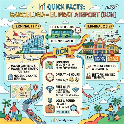 Barcelona El Prat Airport Guide Terminals Transport And Tips
