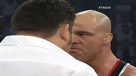 Kurt Angle And Samoa Joe Untold Secret Behind Tna Mma Match