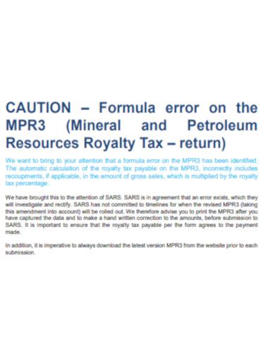 15 Free Error Formula Samples To Download