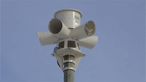 Sentry 14v Siren Overview L Gwinner L North Dakota Youtube