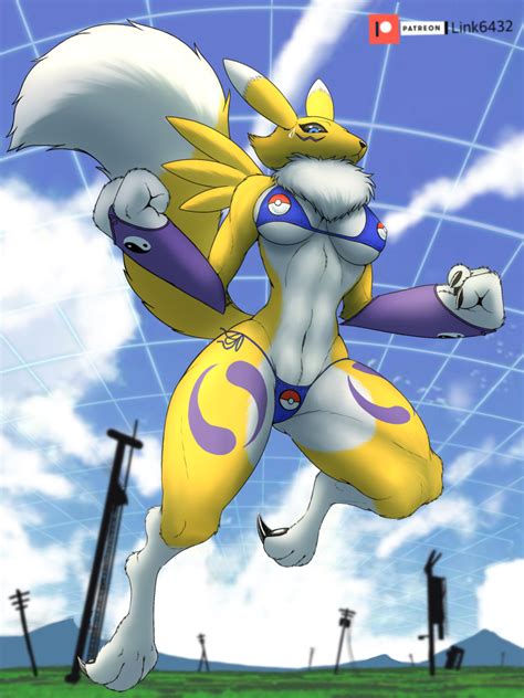 Rule 34 Absurd Res Anthro Bandai Namco Beach Bikini Black Sclera Blue Eyes Breasts Canid