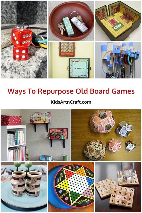Repurposed Game Boards Repurposing Old Games Part 1