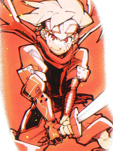 Takeuchi A3 Django Boktai Bokura No Taiyou Highres 1boy Arm