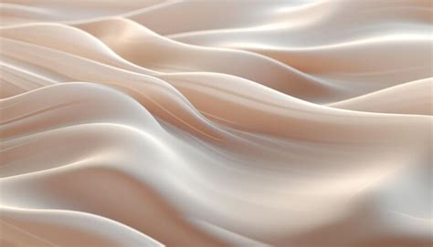 3d Render Of Layers Of Smooth Fabric Premium Ai Generated Image