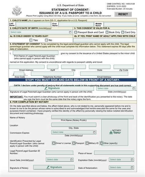Ds 3053 Form Template • Bluenotary