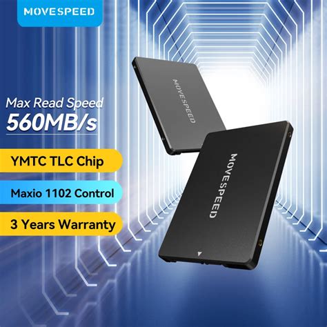 Movespeed Sata 3 0 Ssd 560mb S Internal Solid State Drive Ymtc Tlc Chip Maxio 1102 Control Ssd