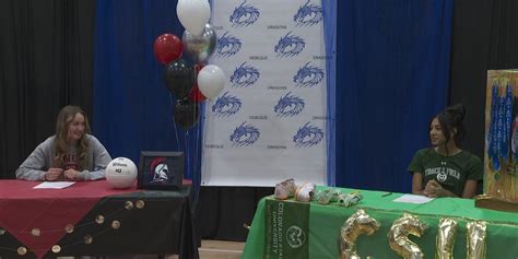 Pair Of De Beque Dragon Athletes Ink College Commitments