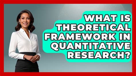 What Is Theoretical Framework In Quantitative Research The Friendly Statistician Youtube