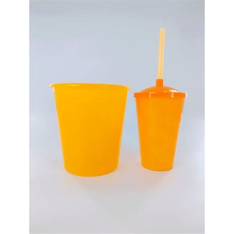 01 Kits Balde 1 Litro Copo Twister 400ml Sólido Art Milly