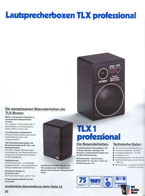 Infrequent Sound [sex Tex] Technology Telefunken Tlx 1 Professional