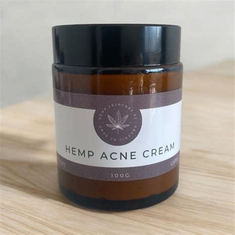 Hemp Acne Cream 100g Hemp Skincare Nz